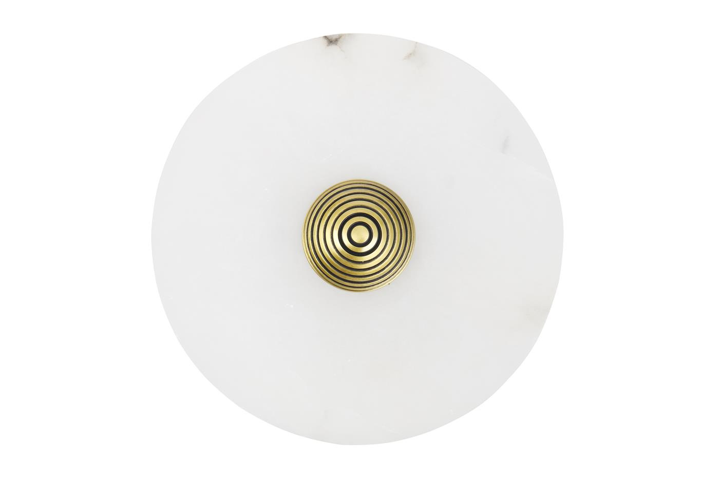 Kinkiet Lampa Ścienna Okrągła Marmur Kamień MODUS 200